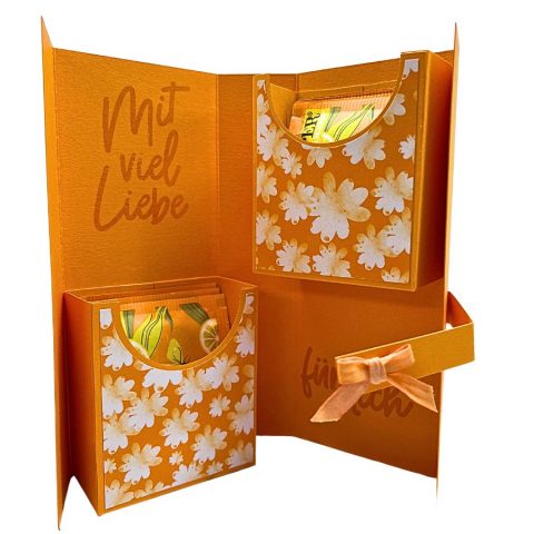 Teeverpackung basteln für Teebeutel - Hobbycompany